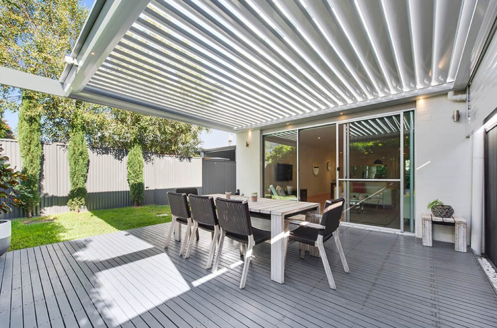 Louvred Roof System - Blind Concepts